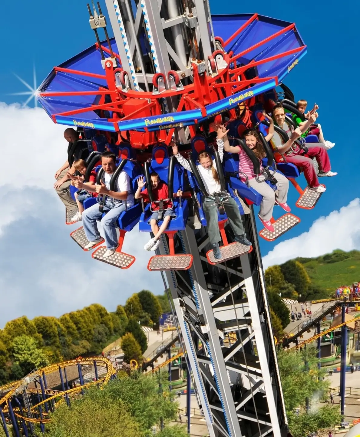 Flambards Theme Park in Cornwall